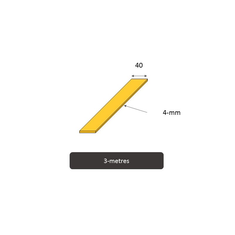 fer plat en acier metallique Longueur en mètre 3 metres Epaisseur en mm ...