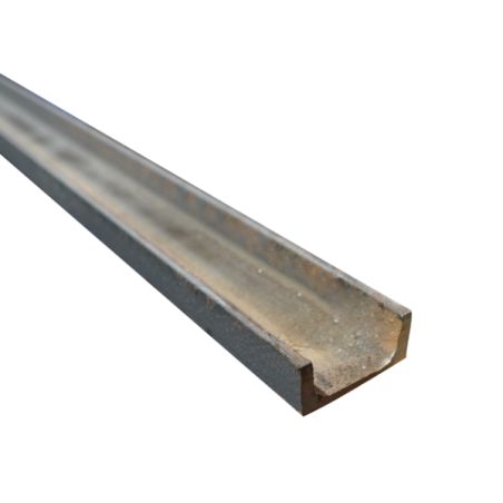 Fer u acier 50×25 U en acier|Leroidufer SARL Longueur en mètre 1 metre
